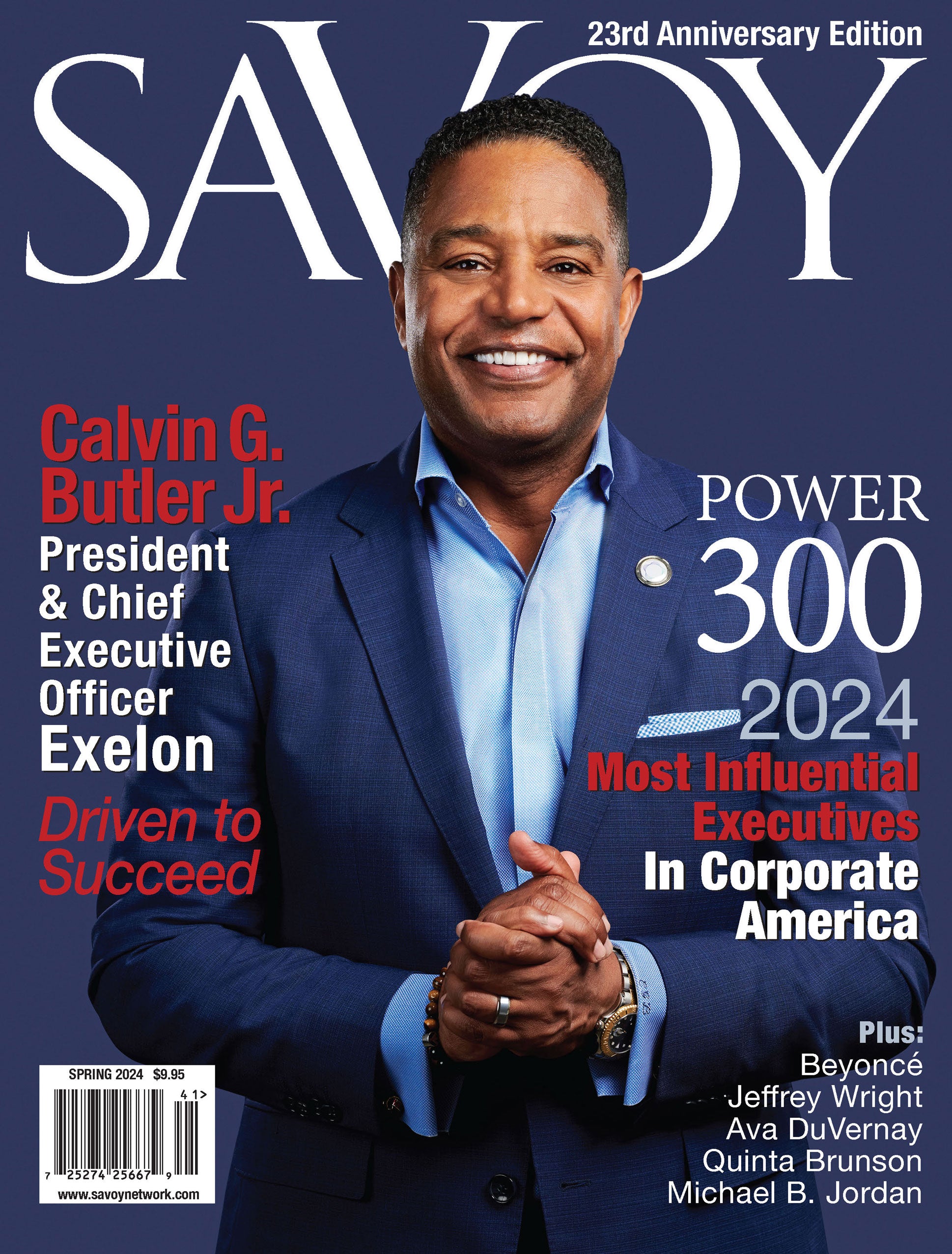 Savoy Spring 2024 - Power 300 - Calvin G. Butler, Jr | Savoy Magazine