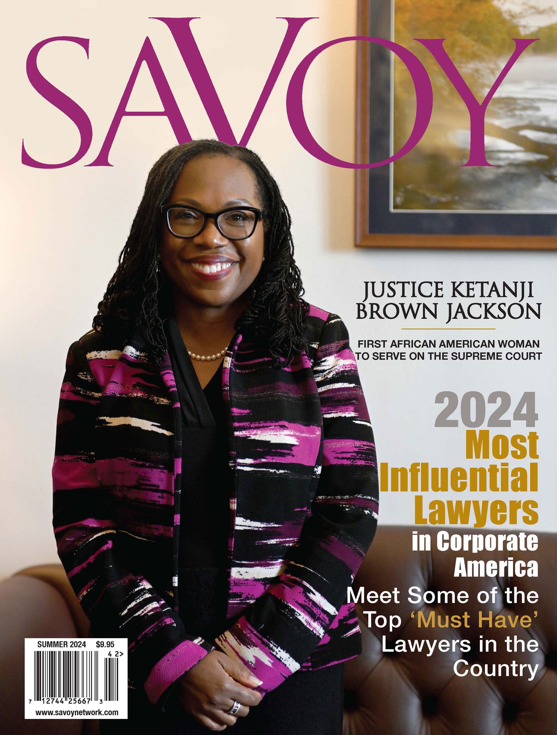 Savoy Summer 2024 - Most Influential Lawyers - Justice Ketanji Brown J ...